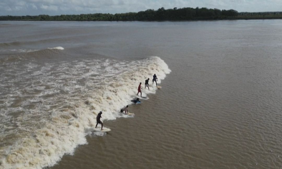Do mar a Pororoca, um desafio para os surfistas - PIXTV