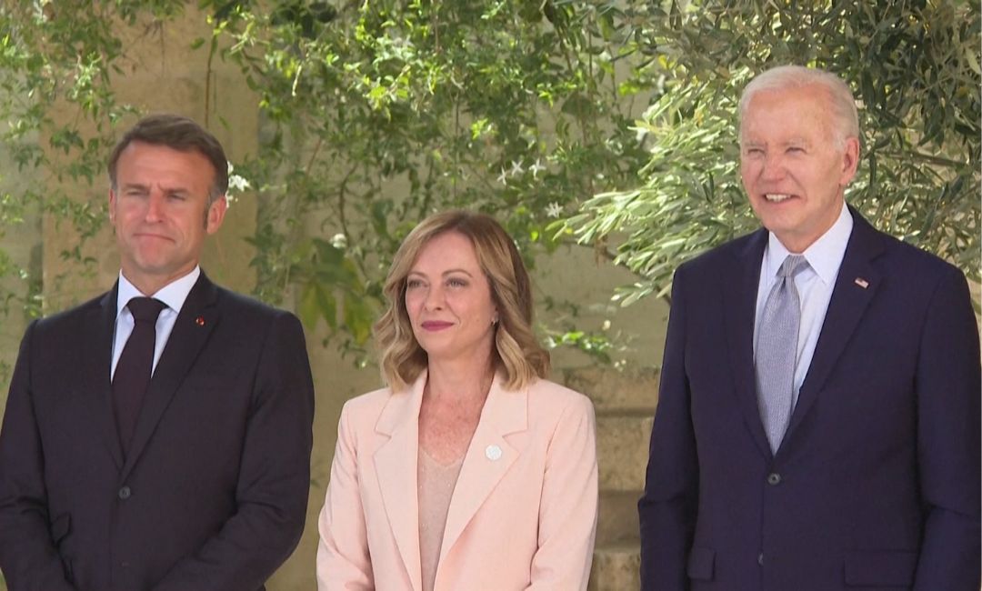 Líderes iniciam cúpula do G7 na Itália - PIXTV