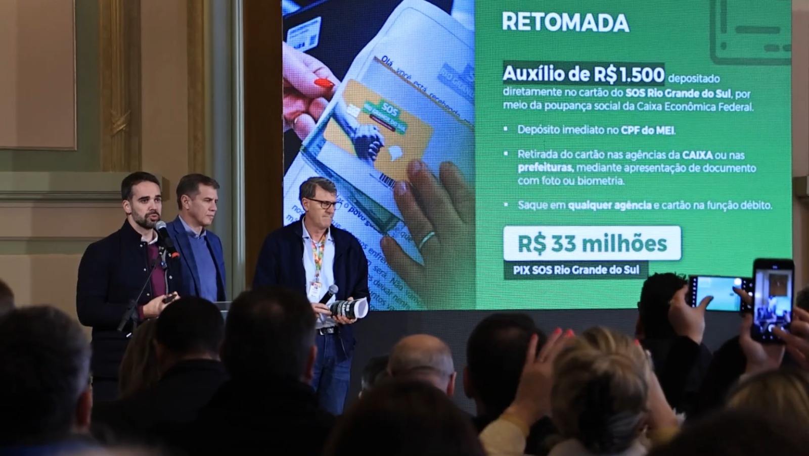 Eduardo Leite lança programa MEI RS Calamidades - PIXTV