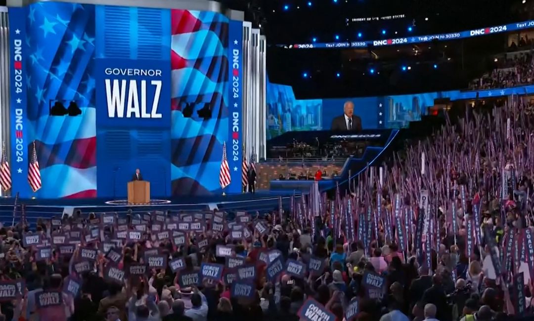 Convenção democrata nomeia Tim Walz oficialmente - PIXTV